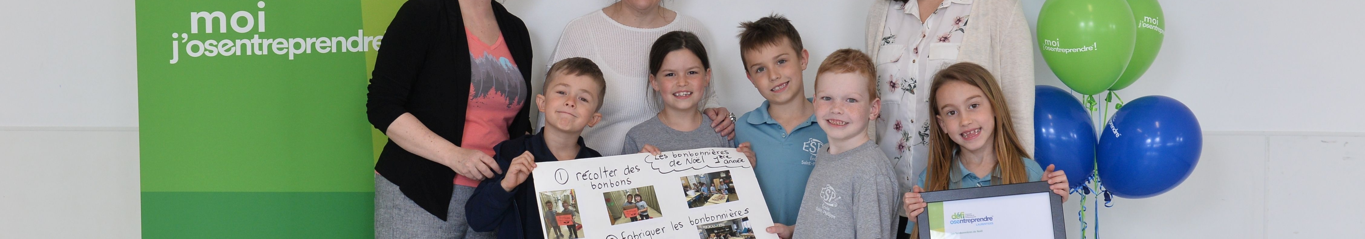 À l’école Saint-Philippe on OSEntreprendre | CSSRDN