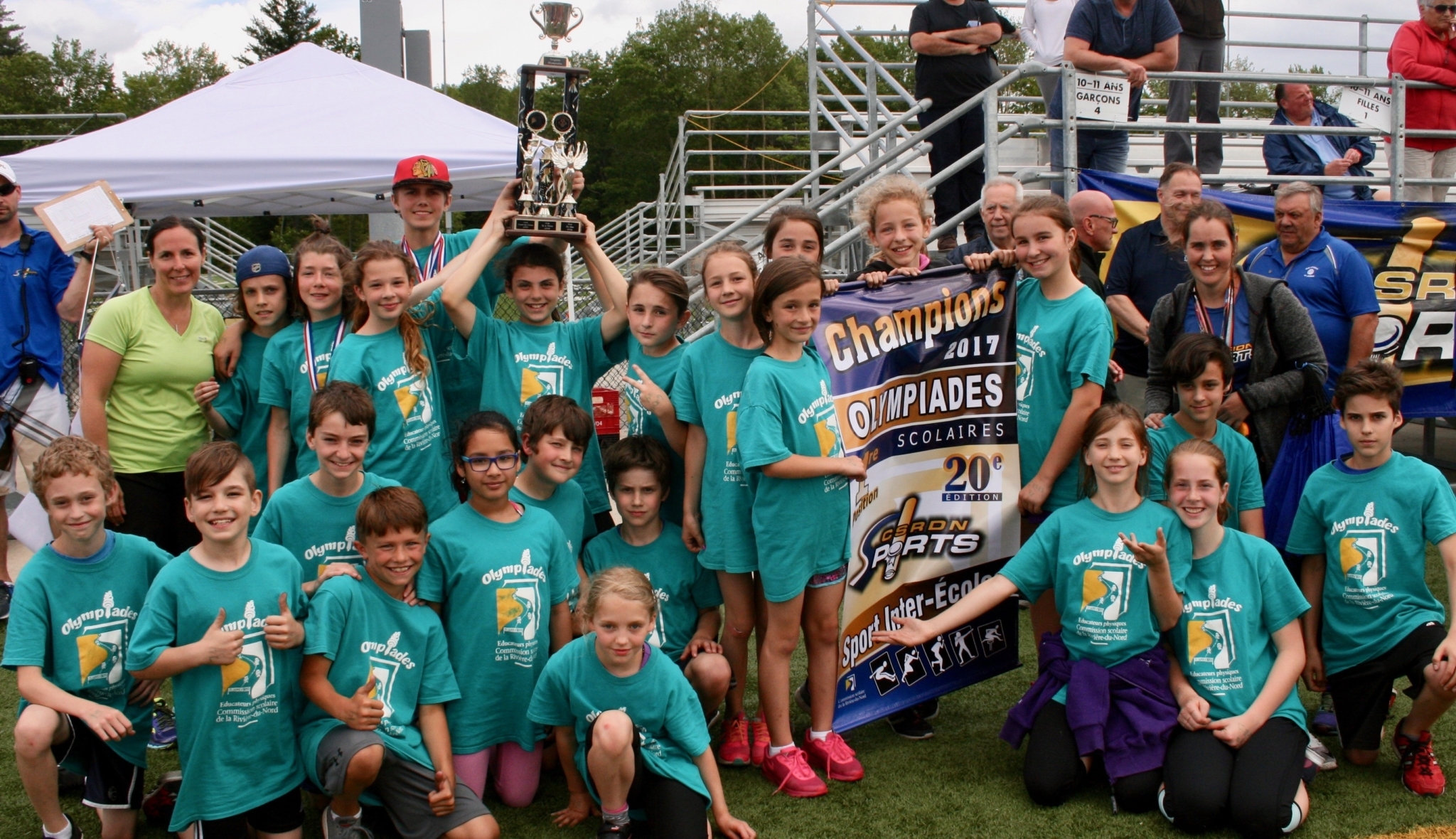 Un succès pour la 20e édition des Olympiades au pr | CSSRDN