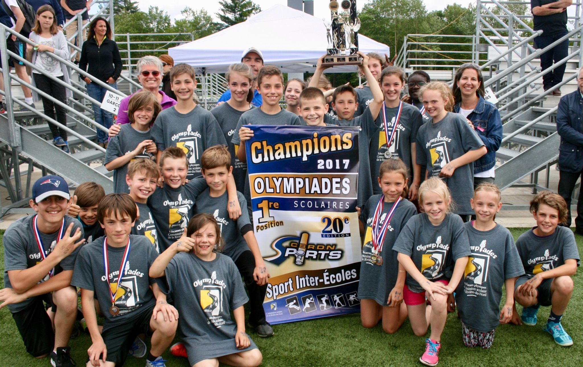 Un succès pour la 20e édition des Olympiades au pr | CSSRDN