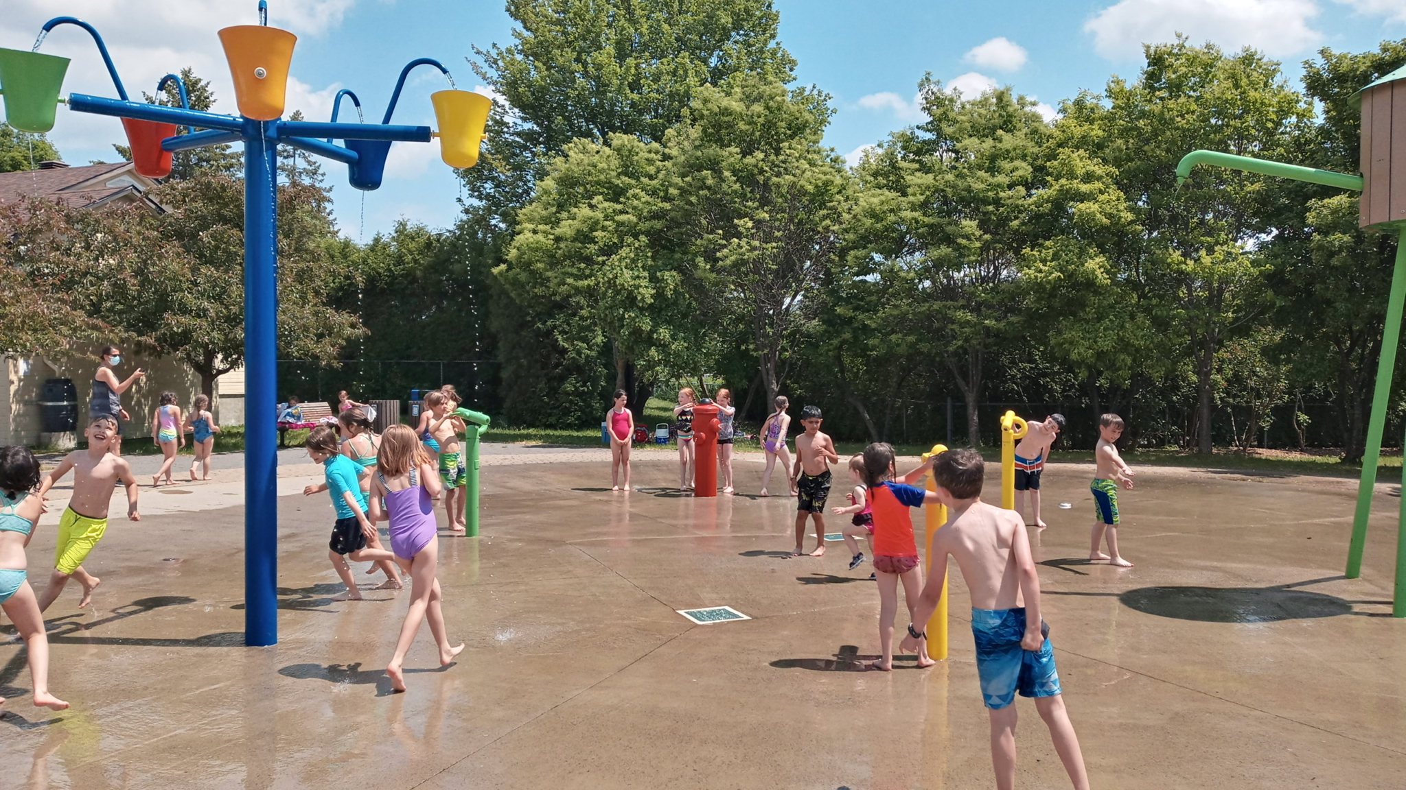 Sortie au parc Bouvrette pour le service de garde | CSSRDN